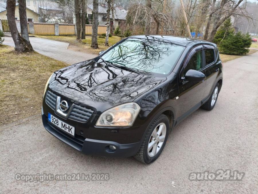 Melns Nissan Qashqai 2007 Tallina, ar dzinēja tilpumu 2.00 L un nobraukumu 190 tūkst. km par 3500 €, foto 1 vietnē AUTOMOTO.COM.LV