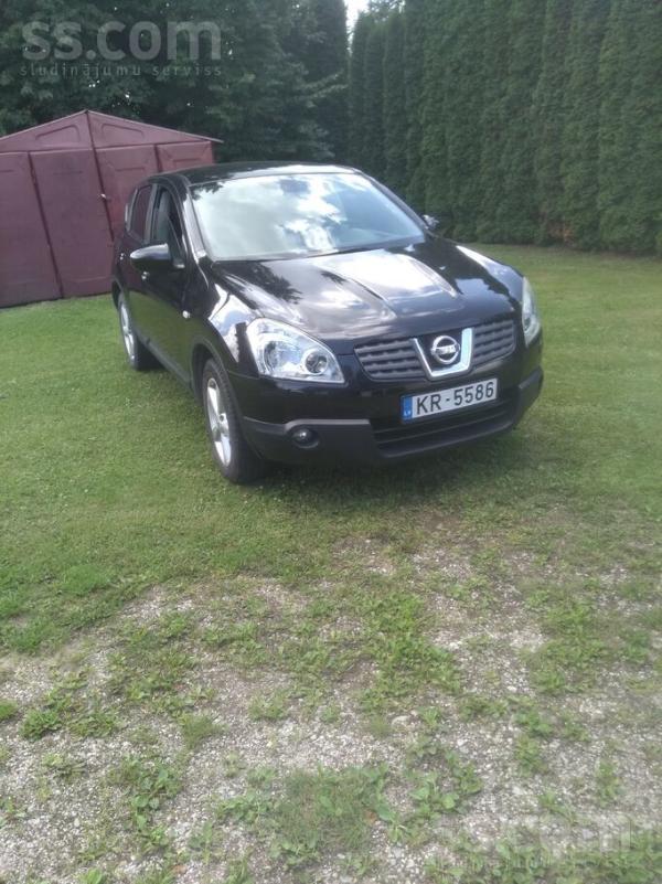 Melns Nissan Qashqai 2007 Liepāja, ar dzinēja tilpumu 2.00 L un nobraukumu 268 tūkst. km par 3750 €, foto 1 vietnē AUTOMOTO.COM.LV
