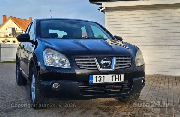 Black Nissan Qashqai 2008 in Tallinn, with an engine capacity of 2.00 L and mileage of 80 thousand km for 4990 €, photo 2 on AUTOMOTO.COM.LV