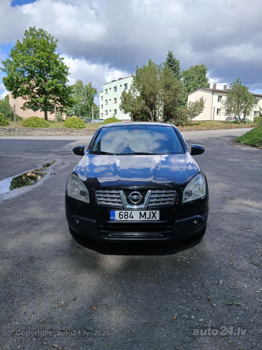 Melns Nissan Qashqai 2008 Tallina, ar dzinēja tilpumu 2.00 L un nobraukumu 218 tūkst. km par 2700 €, foto 1 vietnē AUTOMOTO.COM.LV