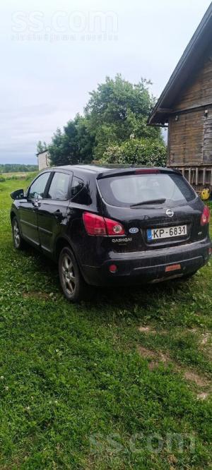 Черный Ниссан Кашкай 2008 в Рига, объемом двигателя 1.50 л и пробегом 248 тыс. км за 3300 €, фото 4 на AUTOMOTO.COM.LV