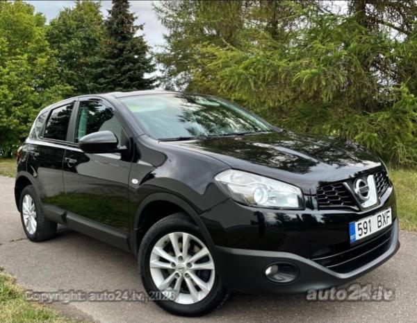 Black Nissan Qashqai 2010 in Saku, with an engine capacity of 2.00 L and mileage of 163 thousand km for 6800 €, photo 1 on AUTOMOTO.COM.LV