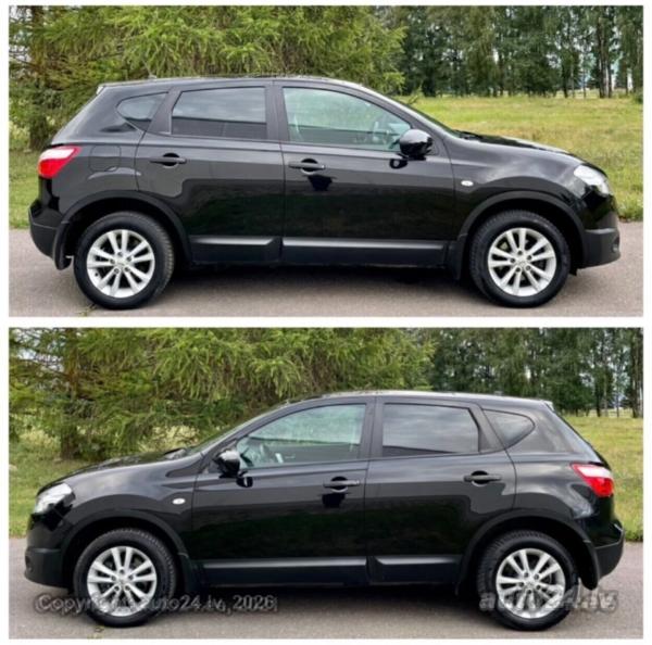 Black Nissan Qashqai 2010 in Saku, with an engine capacity of 2.00 L and mileage of 163 thousand km for 6800 €, photo 3 on AUTOMOTO.COM.LV