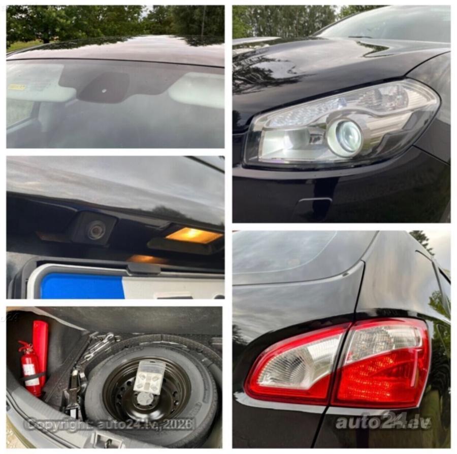 Melns Nissan Qashqai 2010 Saku, ar dzinēja tilpumu 2.00 L un nobraukumu 163 tūkst. km par 6800 €, foto 8 vietnē AUTOMOTO.COM.LV