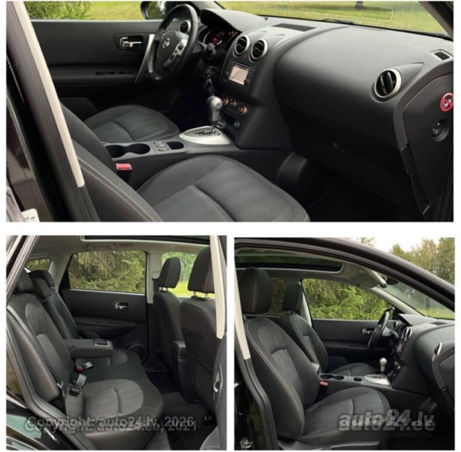 Melns Nissan Qashqai 2010 Saku, ar dzinēja tilpumu 2.00 L un nobraukumu 163 tūkst. km par 6800 €, foto 9 vietnē AUTOMOTO.COM.LV