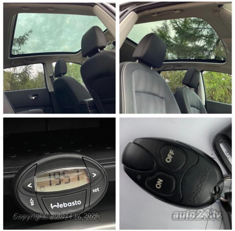 Melns Nissan Qashqai 2010 Saku, ar dzinēja tilpumu 2.00 L un nobraukumu 163 tūkst. km par 6800 €, foto 10 vietnē AUTOMOTO.COM.LV