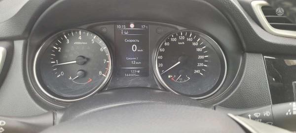 Black Nissan Qashqai 2014 in Siauliai, with an engine capacity of 1.20 L and mileage of 144 thousand km for 6800 €, photo 6 on AUTOMOTO.COM.LV