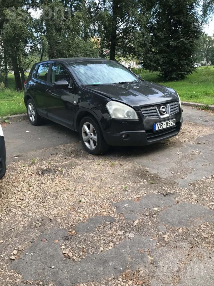 Black Nissan Qashqai 2007 in Riga, with an engine capacity of 2.00 L and mileage of 357 thousand km for 2000 €, photo 1 on AUTOMOTO.COM.LV