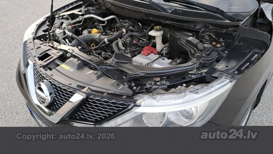 Black Nissan Qashqai 2015 in Tartu, with an engine capacity of 1.20 L and mileage of 108 thousand km for 7900 €, photo 25 on AUTOMOTO.COM.LV
