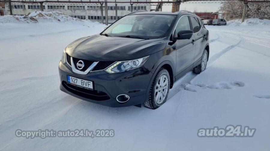 Black Nissan Qashqai 2017 in Tallinn, with an engine capacity of 1.20 L and mileage of 105 thousand km for 11500 €, photo 1 on AUTOMOTO.COM.LV