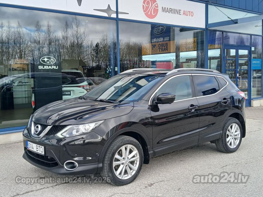 Black Nissan Qashqai 2017 in Tartu, with an engine capacity of 1.20 L and mileage of 178 thousand km for 7700 €, photo 1 on AUTOMOTO.COM.LV
