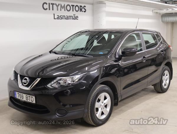 Melns Nissan Qashqai 2017 Tallina, ar dzinēja tilpumu 1.20 L un nobraukumu 101 tūkst. km par 8900 €, foto  vietnē AUTOMOTO.COM.LV
