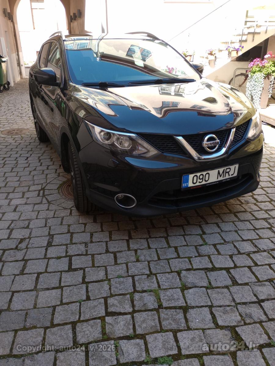 Melns Nissan Qashqai 2017 Tartu, ar dzinēja tilpumu 1.60 L un nobraukumu 101 tūkst. km par 8800 €, foto 1 vietnē AUTOMOTO.COM.LV