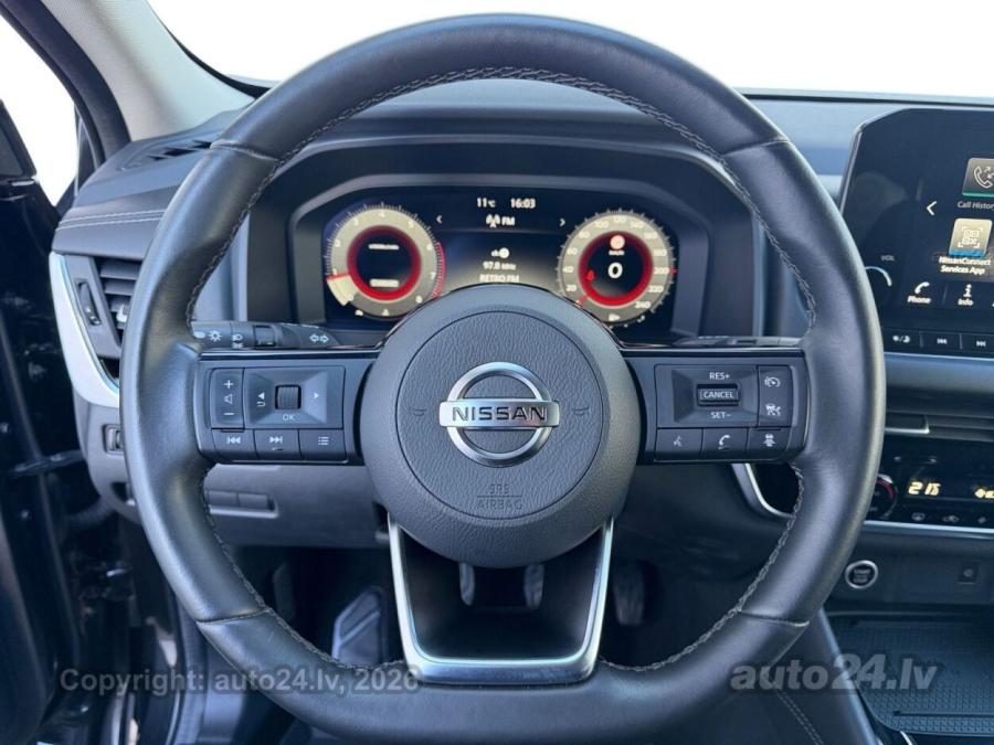 Black Nissan Qashqai 2021 in Tallinn, with an engine capacity of 1.33 L and mileage of 99 thousand km for 16995 €, photo 11 on AUTOMOTO.COM.LV