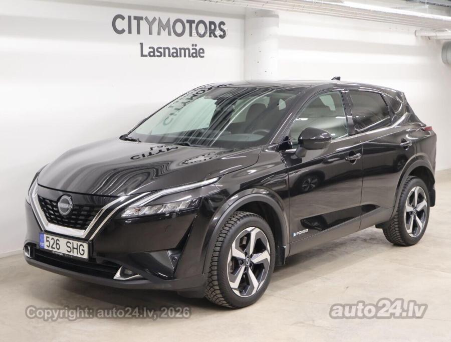 Black Nissan Qashqai 2023 in Tallinn, with an engine capacity of 1.50 L and mileage of 29 thousand km for 25900 €, photo 1 on AUTOMOTO.COM.LV