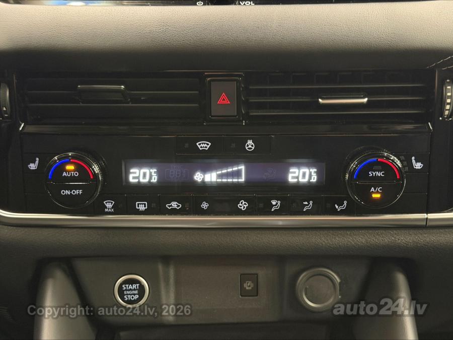 Black Nissan Qashqai 2023 in Tallinn, with an engine capacity of 1.30 L and mileage of 19 thousand km for 26499 €, photo 21 on AUTOMOTO.COM.LV