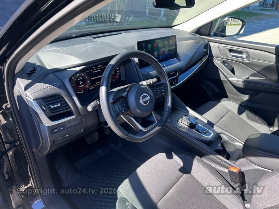 Black Nissan Qashqai 2023 in Tallinn, with an engine capacity of 1.50 L and mileage of 34 thousand km for 23000 €, photo 8 on AUTOMOTO.COM.LV