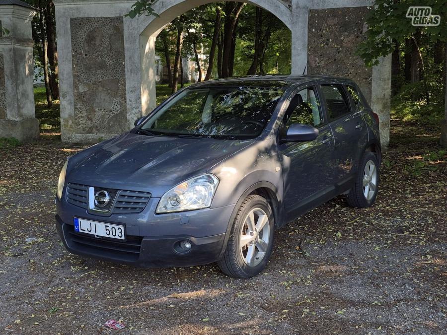 Blue Nissan Qashqai 2007 in Vilnius, with an engine capacity of 2.00 L and mileage of 288 thousand km for 3300 €, photo 1 on AUTOMOTO.COM.LV