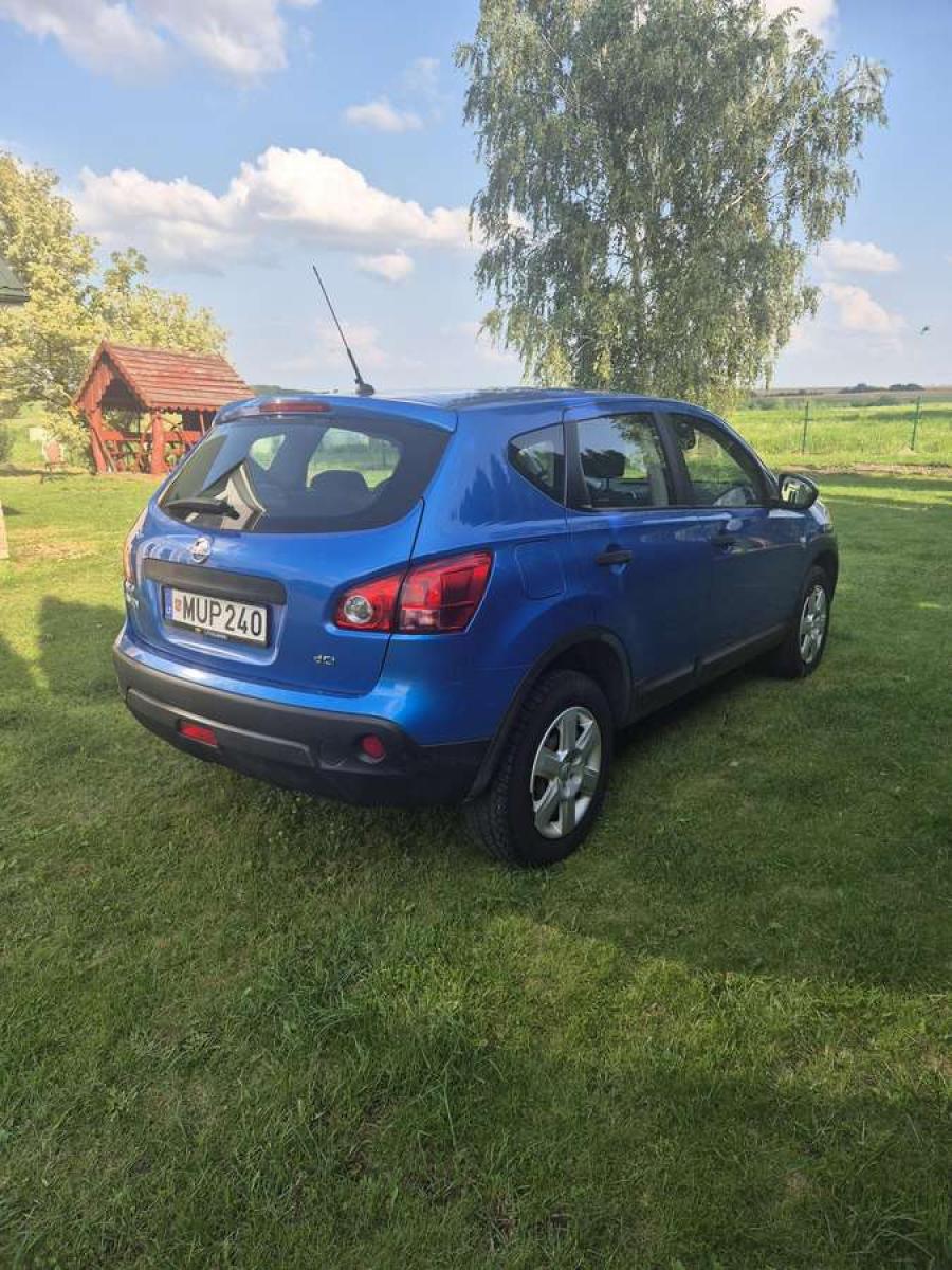 Blue Nissan Qashqai 2007 in Alytus, with an engine capacity of 1.46 L and mileage of 230 thousand km for 2600 €, photo 1 on AUTOMOTO.COM.LV