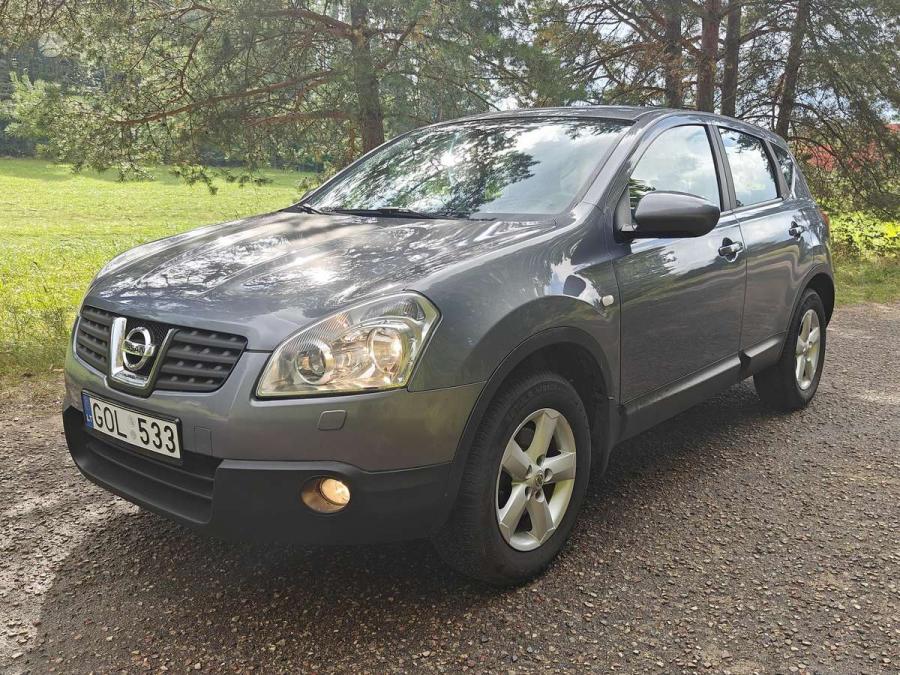 Zils Nissan Qashqai 2007 Viļņa, ar dzinēja tilpumu 2.00 L un nobraukumu 200 tūkst. km par 3850 €, foto 1 vietnē AUTOMOTO.COM.LV