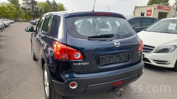 Zils Nissan Qashqai 2008 Rīga, ar dzinēja tilpumu 2.00 L un nobraukumu 194 tūkst. km par 5250 €, foto 5 vietnē AUTOMOTO.COM.LV