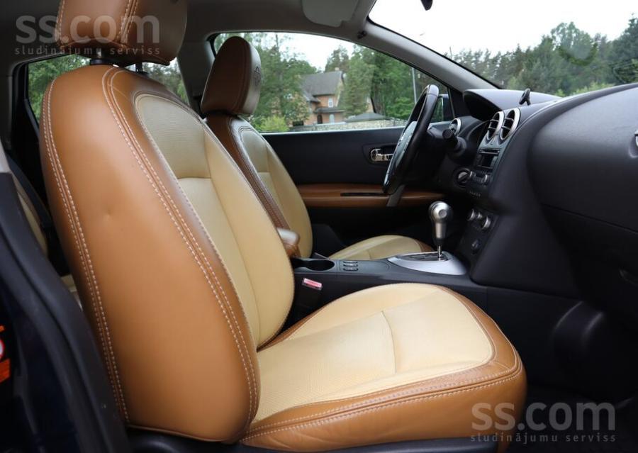 Blue Nissan Qashqai 2008 in Riga, with an engine capacity of 2.00 L and mileage of 320 thousand km for 2990 €, photo 12 on AUTOMOTO.COM.LV