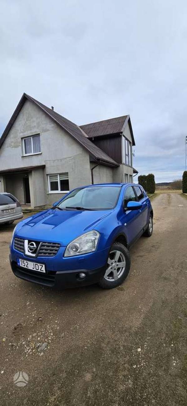 Zils Nissan Qashqai 2009 Mažeikiai, ar dzinēja tilpumu 1.46 L un nobraukumu 380 tūkst. km par 4000 €, foto 1 vietnē AUTOMOTO.COM.LV