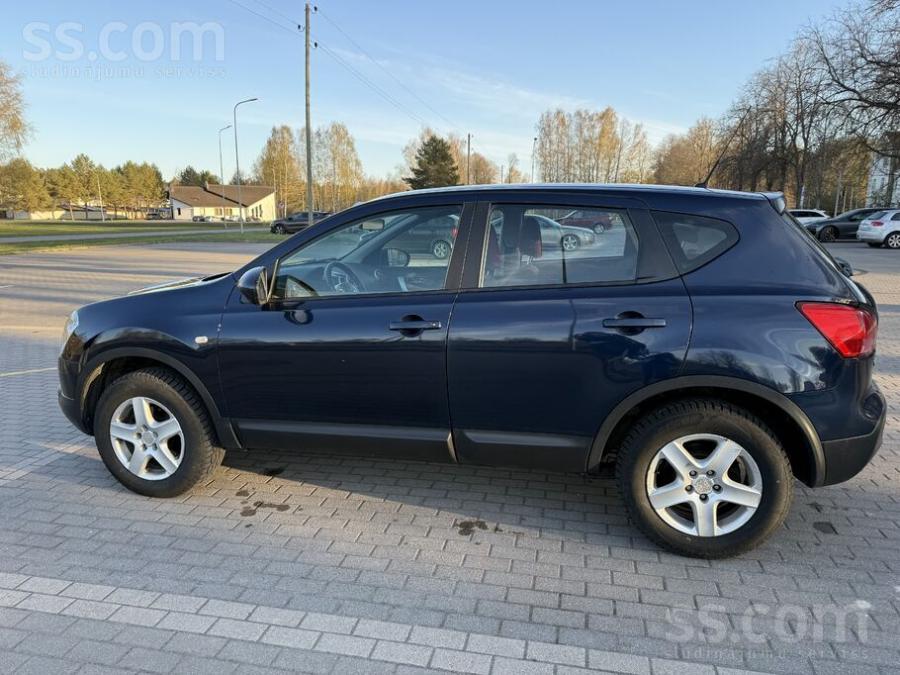 Синий Ниссан Кашкай 2009 в Рига, объемом двигателя 1.50 л и пробегом 302 тыс. км за 3200 €, фото 4 на AUTOMOTO.COM.LV
