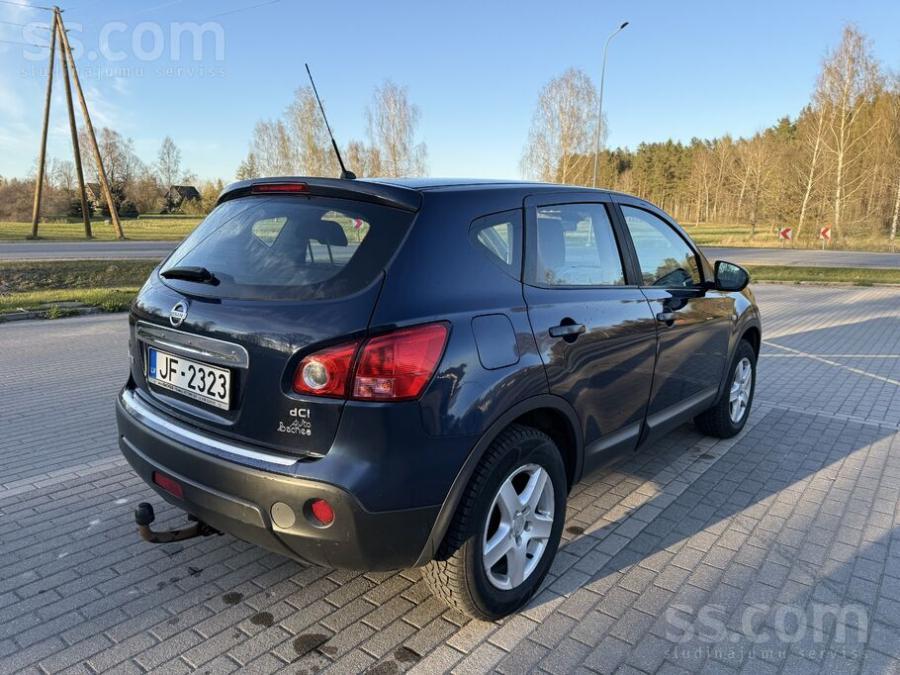 Синий Ниссан Кашкай 2009 в Рига, объемом двигателя 1.50 л и пробегом 302 тыс. км за 3200 €, фото 5 на AUTOMOTO.COM.LV