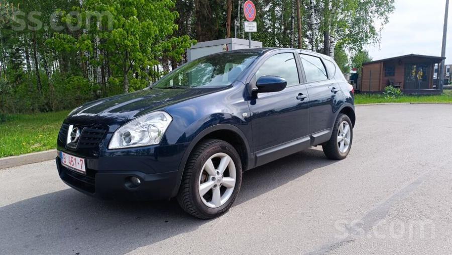 Синий Ниссан Кашкай 2009 в Рига, объемом двигателя 1.50 л и пробегом 249 тыс. км за 3700 €, фото 1 на AUTOMOTO.COM.LV