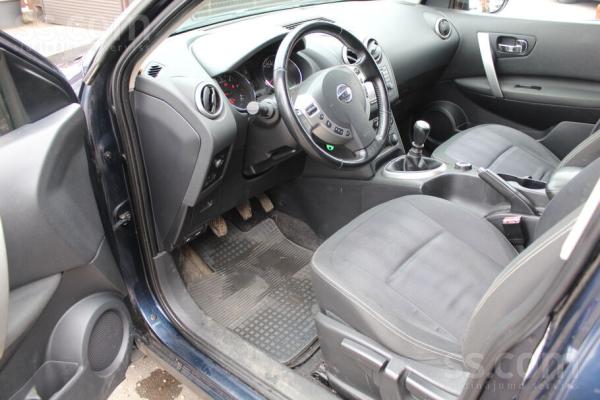 Zils Nissan Qashqai 2010 Liepāja, ar dzinēja tilpumu 2.00 L un nobraukumu 254 tūkst. km par 4450 €, foto 7 vietnē AUTOMOTO.COM.LV