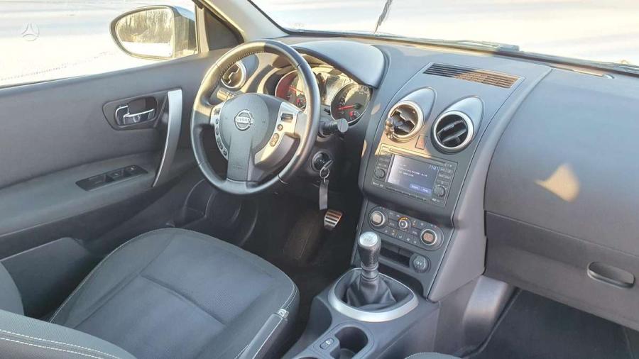 Zils Nissan Qashqai 2011 Šauļi, ar dzinēja tilpumu 1.46 L un nobraukumu 255 tūkst. km par 5300 €, foto 16 vietnē AUTOMOTO.COM.LV