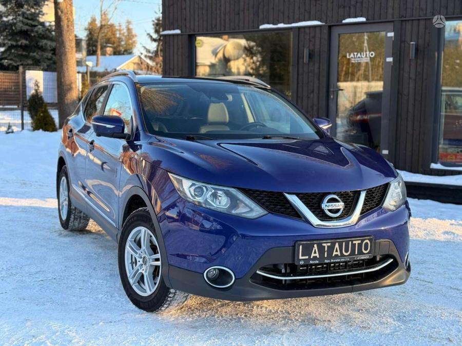 Zils Nissan Qashqai 2014 Rīga, ar dzinēja tilpumu 1.60 L un nobraukumu 150 tūkst. km par 8500 €, foto 1 vietnē AUTOMOTO.COM.LV