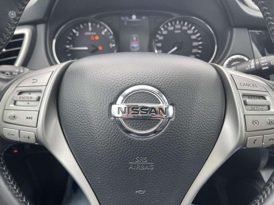 Blue Nissan Qashqai 2014 in Kaunas, with an engine capacity of 1.46 L and mileage of 214 thousand km for 7550 €, photo 14 on AUTOMOTO.COM.LV