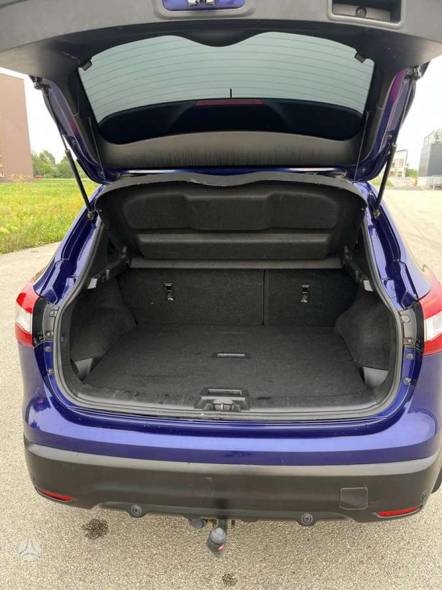 Zils Nissan Qashqai 2014 Radviliškis, ar dzinēja tilpumu 1.20 L un nobraukumu 182 tūkst. km par 6800 €, foto 12 vietnē AUTOMOTO.COM.LV