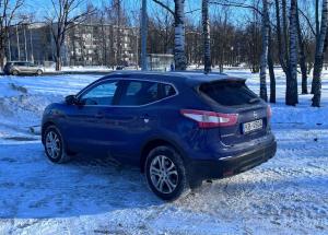 Blue Nissan Qashqai 2015 in Riga, with an engine capacity of 1.20 L and mileage of 186 thousand km for 7390 €, photo 2 on AUTOMOTO.COM.LV