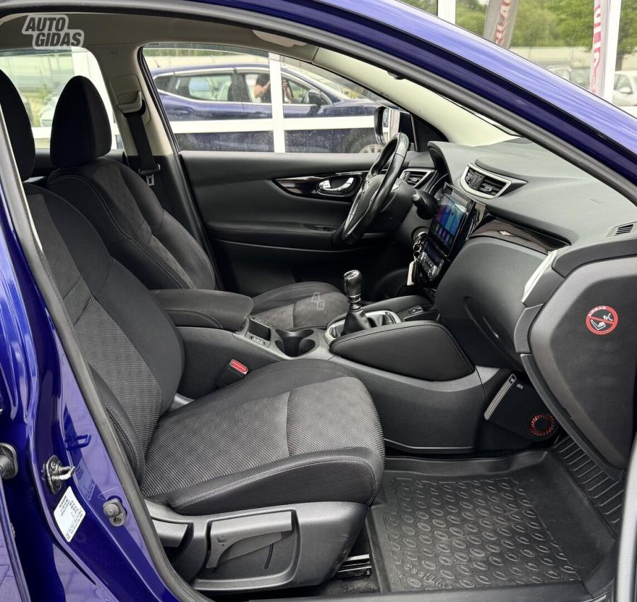 Zils Nissan Qashqai 2015 Radviliškis, ar dzinēja tilpumu 1.20 L un nobraukumu 101 tūkst. km par 8950 €, foto 19 vietnē AUTOMOTO.COM.LV