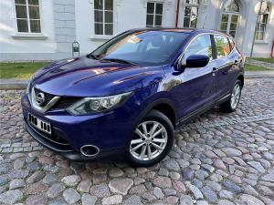 Zils Nissan Qashqai 2015 Kauņa, ar dzinēja tilpumu 1.46 L un nobraukumu 304 tūkst. km par 6500 €, foto  vietnē AUTOMOTO.COM.LV