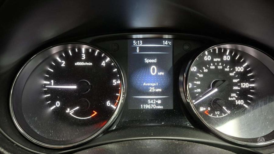 Синий Ниссан Кашкай 2015 в Шяуляй, объемом двигателя 1.46 л и пробегом 118 тыс. км за 2700 €, фото 15 на AUTOMOTO.COM.LV