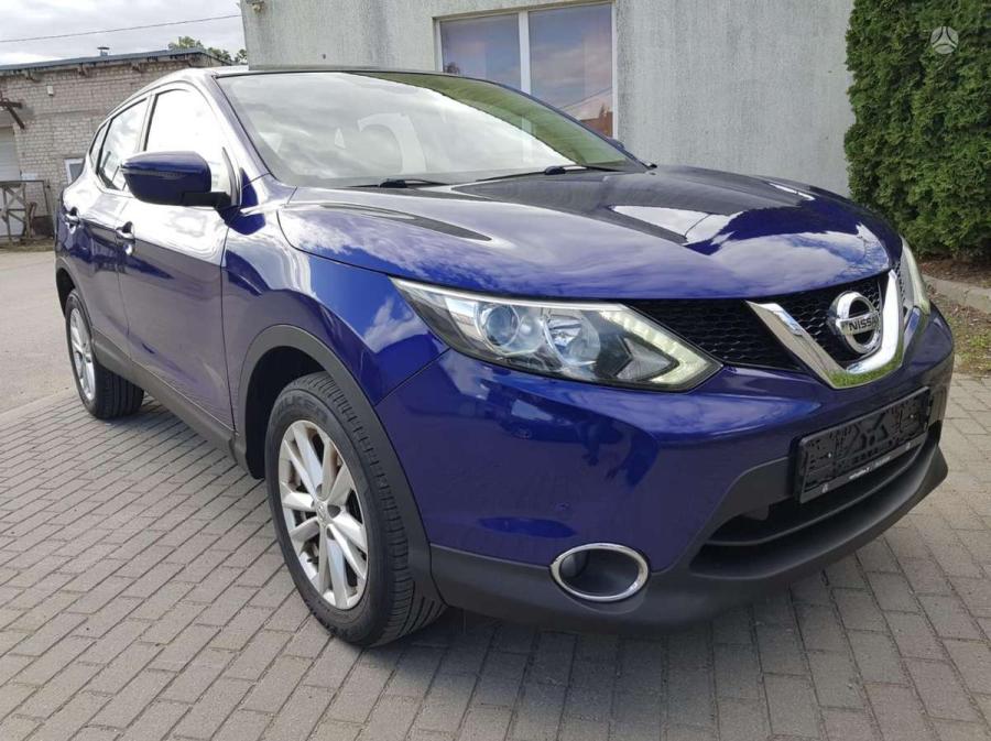 Zils Nissan Qashqai 2015 Šauļi, ar dzinēja tilpumu 1.46 L un nobraukumu 188 tūkst. km par 6950 €, foto 4 vietnē AUTOMOTO.COM.LV