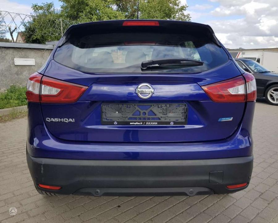 Zils Nissan Qashqai 2015 Šauļi, ar dzinēja tilpumu 1.46 L un nobraukumu 188 tūkst. km par 6950 €, foto 6 vietnē AUTOMOTO.COM.LV