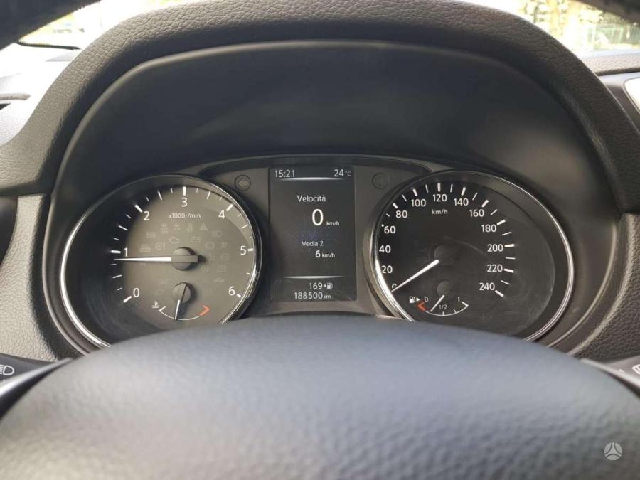 Zils Nissan Qashqai 2015 Šauļi, ar dzinēja tilpumu 1.46 L un nobraukumu 188 tūkst. km par 6950 €, foto 12 vietnē AUTOMOTO.COM.LV