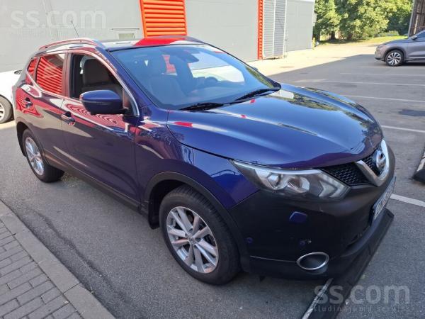 Nissan Qashqai 2015 Rīga vietnē Zils Nissan Qashqai 2015 Rīga, ar dzinēja tilpumu 1.60 L un nobraukumu 150 tūkst. km par 6400 €, foto 3 vietnē AUTOMOTO.COM.LV