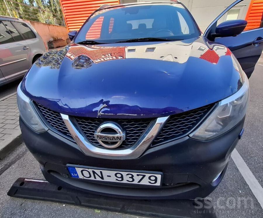 Zils Nissan Qashqai 2015 Rīga, ar dzinēja tilpumu 1.60 L un nobraukumu 150 tūkst. km par 6400 €, foto 11 vietnē AUTOMOTO.COM.LV