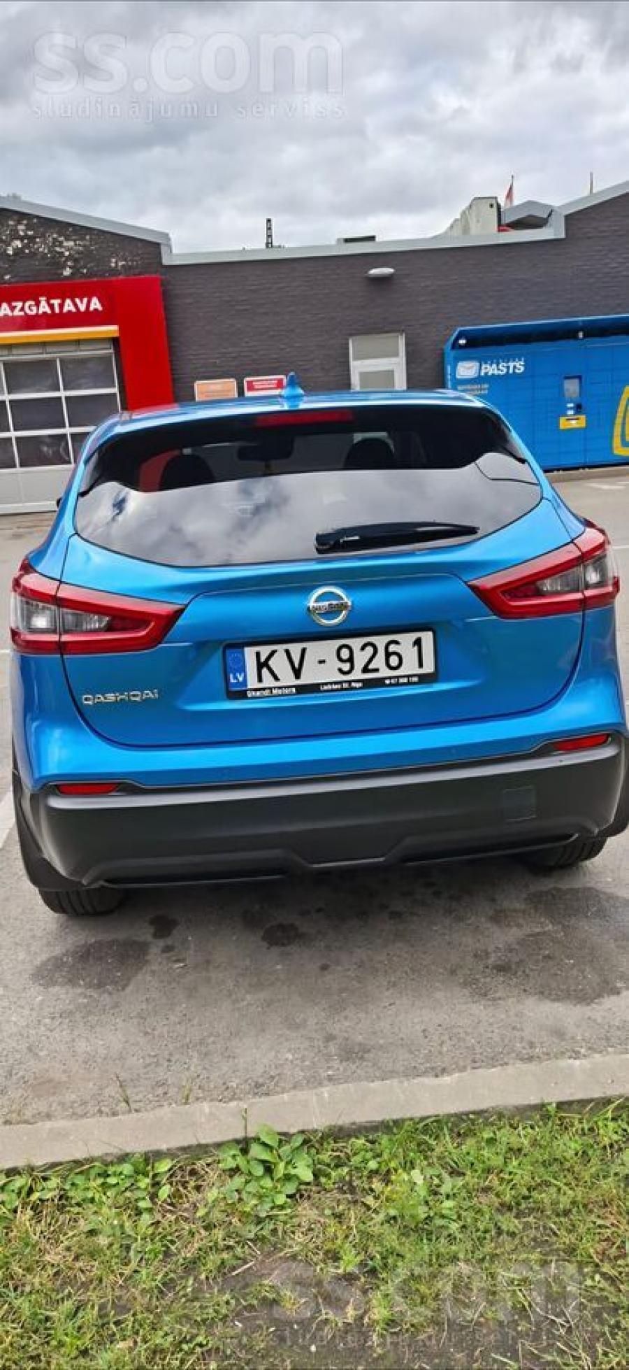Zils Nissan Qashqai 2017 Rīga, ar dzinēja tilpumu 1.60 L un nobraukumu 80 tūkst. km par 13500 €, foto 9 vietnē AUTOMOTO.COM.LV