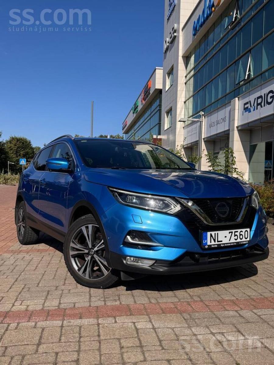 Zils Nissan Qashqai 2017 Rīga, ar dzinēja tilpumu 1.20 L un nobraukumu 145 tūkst. km par 12400 €, foto 1 vietnē AUTOMOTO.COM.LV