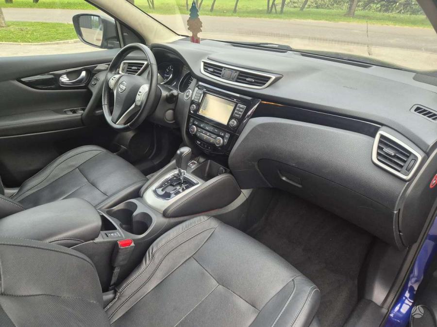 Zils Nissan Qashqai 2017 Viļņa, ar dzinēja tilpumu 1.20 L un nobraukumu 114 tūkst. km par 9500 €, foto 17 vietnē AUTOMOTO.COM.LV