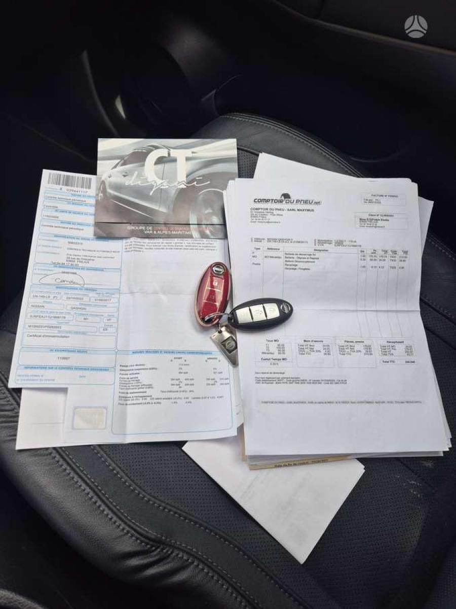 Zils Nissan Qashqai 2017 Viļņa, ar dzinēja tilpumu 1.20 L un nobraukumu 114 tūkst. km par 9500 €, foto 33 vietnē AUTOMOTO.COM.LV