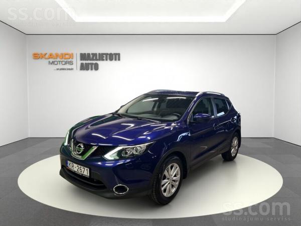 Zils Nissan Qashqai 2017 Rīga, ar dzinēja tilpumu 1.20 L un nobraukumu 155 tūkst. km par 8990 €, foto 1 vietnē AUTOMOTO.COM.LV