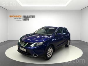 Blue Nissan Qashqai 2017 in Riga, with an engine capacity of 1.20 L and mileage of 155 thousand km for 8990 €, photo  on AUTOMOTO.COM.LV